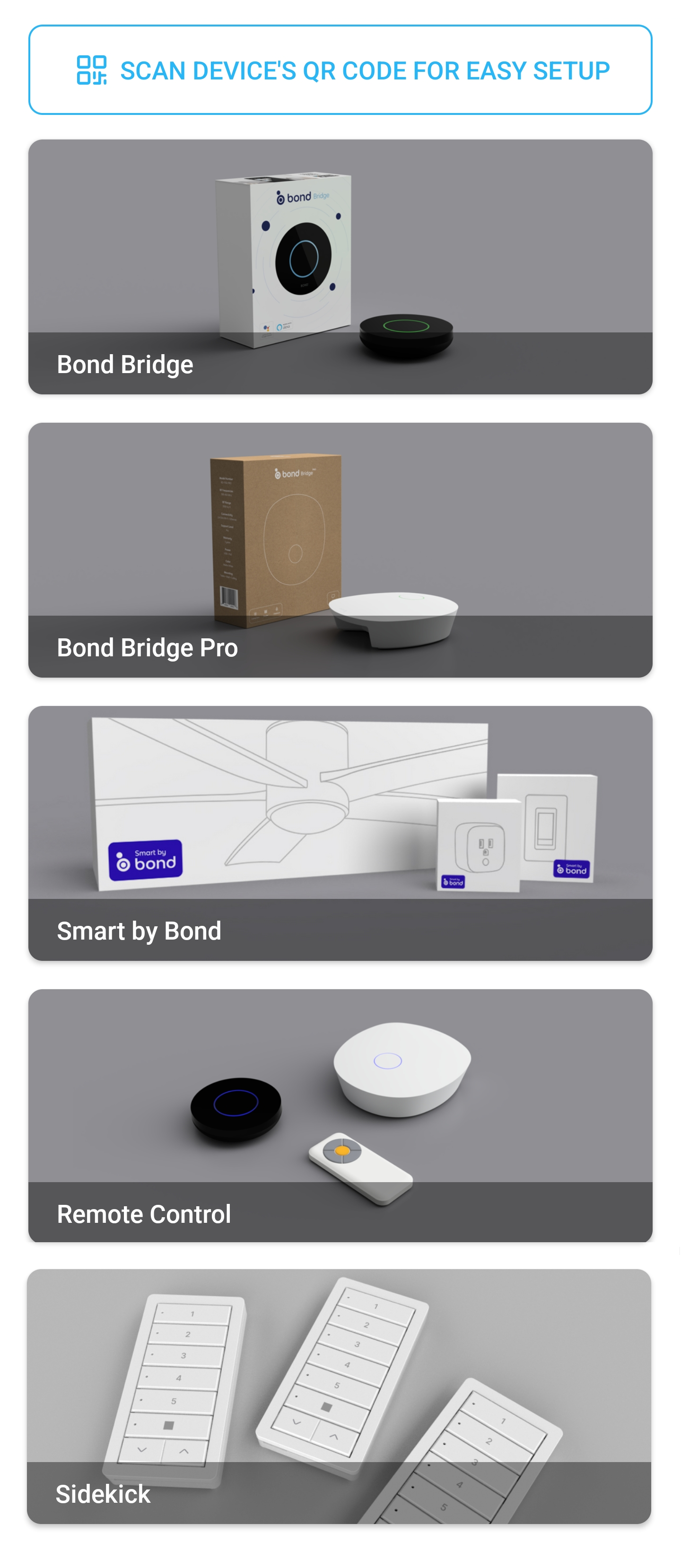 (APP) Setting up your device with the Bond Home application – BOND Home